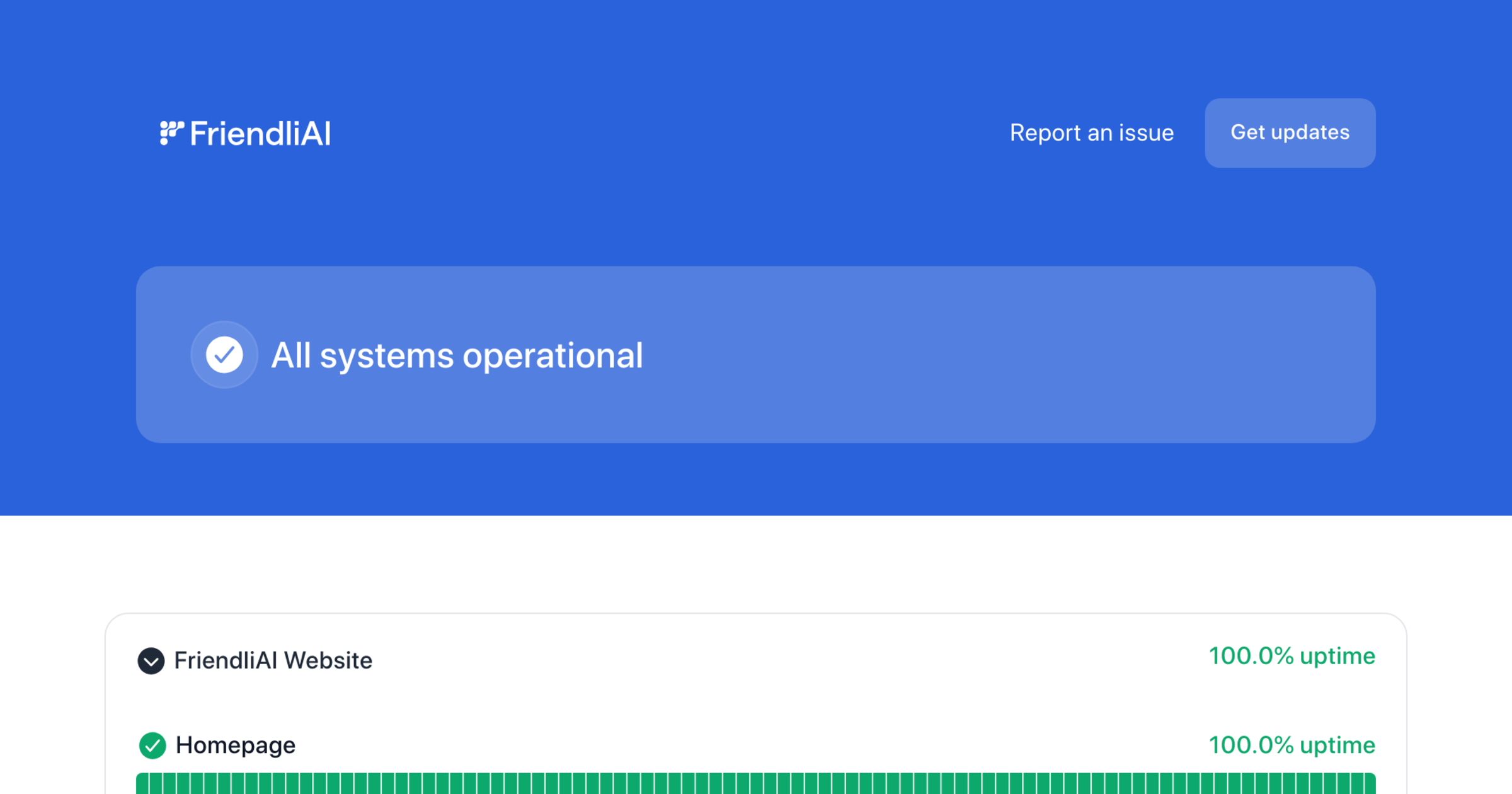 FriendliAI Status